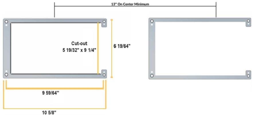 Screen and Card Reader Mounting