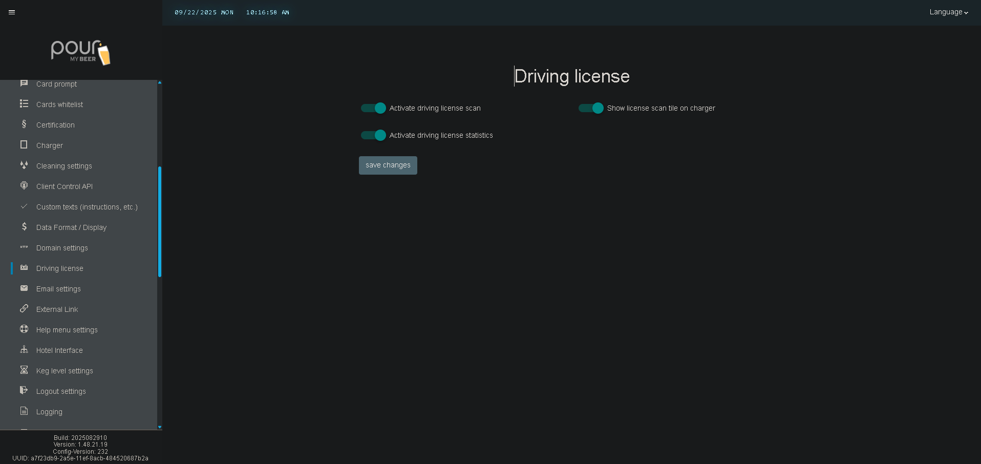 How to use and enable Drivers License Scanning